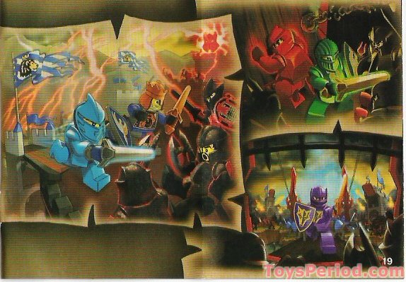 LEGO 8873 Fireball Catapult Instructions and Parts List