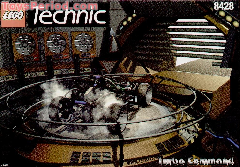 LEGO 8428 Turbo Command Instructions and Parts List