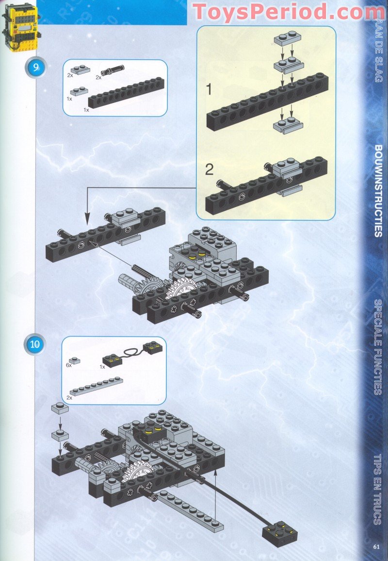 LEGO 9747 Robotics Invention System, Version 1.5 Instructions and Parts ...