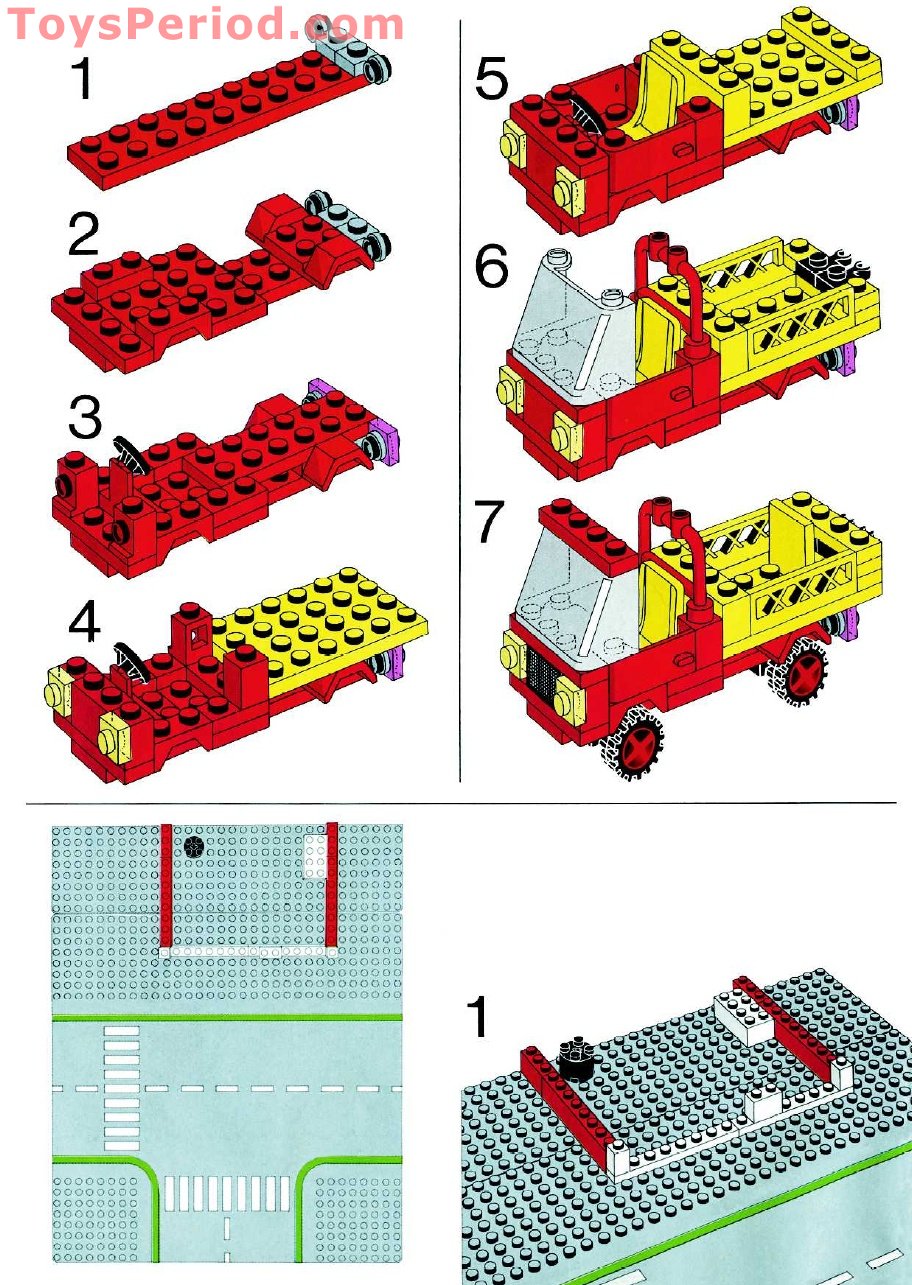 LEGO 10041 Main Street Instructions and Parts List
