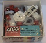 LEGO 058 8 Small Wheels Set Parts List