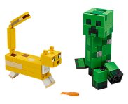 LEGO 21156 BigFig Creeper and Ocelot Set Parts List