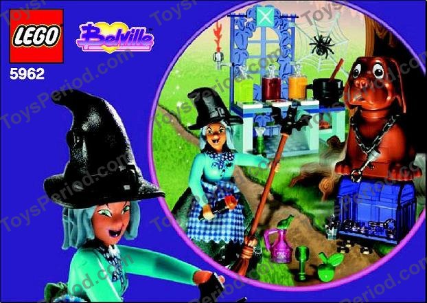 LEGO 5962 The Tinderbox Instructions and Parts List