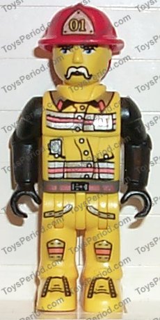 LEGO 4601 Fire Cruiser Instructions and Parts List