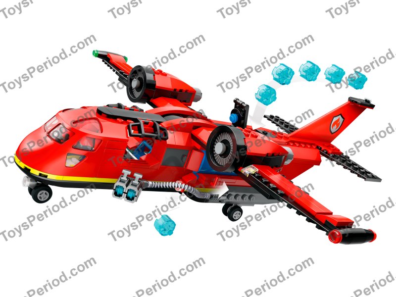 LEGO 60413 Fire Rescue Plane Set Parts List