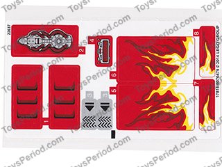 LEGO Sets with Part 70727stk01 Sticker Sheet for Set 70727 - (17818/ ...