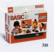 LEGO 310-4 Basic Building Set Parts List