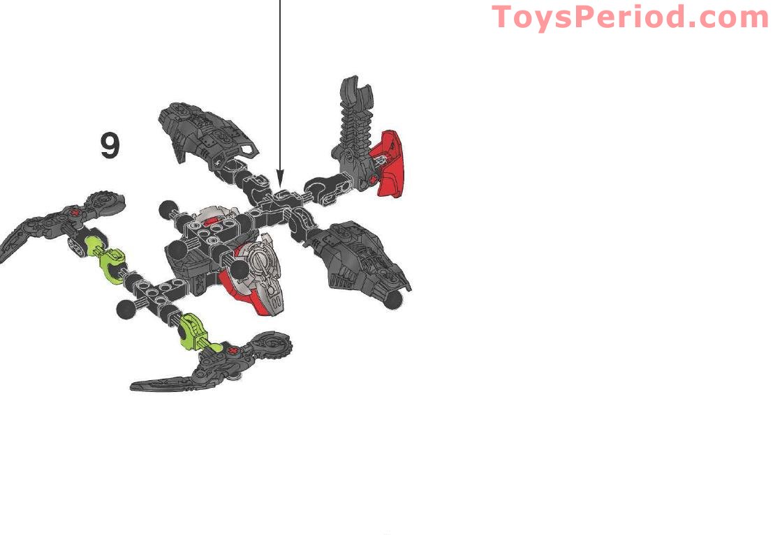 LEGO 6218 Splitface Instructions and Parts List