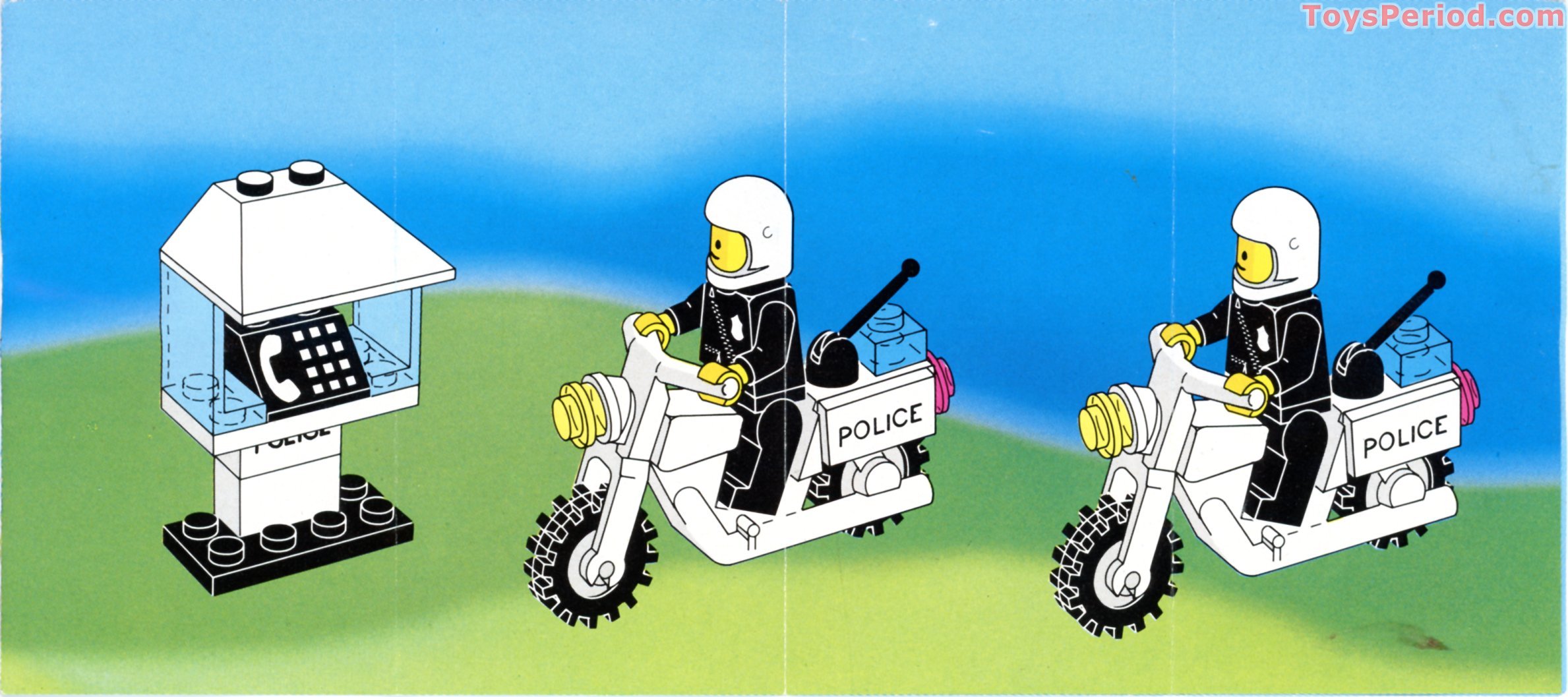 LEGO 6522 Highway Patrol Instructions and Parts List
