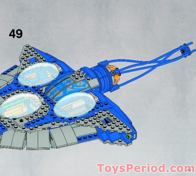 LEGO 9499 Gungan Sub Instructions and Parts List