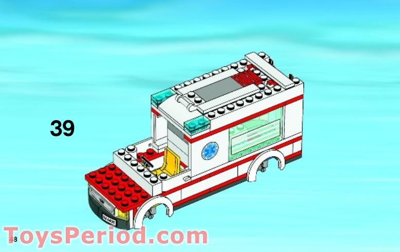 LEGO 4431 Ambulance Instructions and Parts List