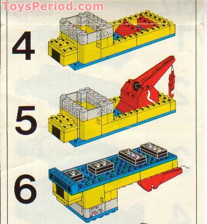 LEGO 710-1 Wrecker with Car Instructions and Parts List