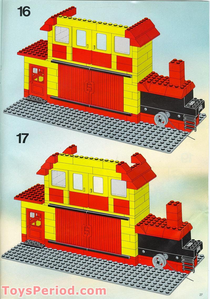 LEGO 740-1 Basic Building Set Instructions and Parts List
