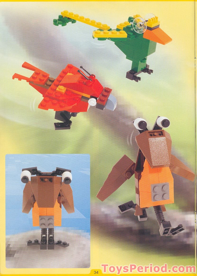LEGO 4101 Wild Collection Instructions and Parts List