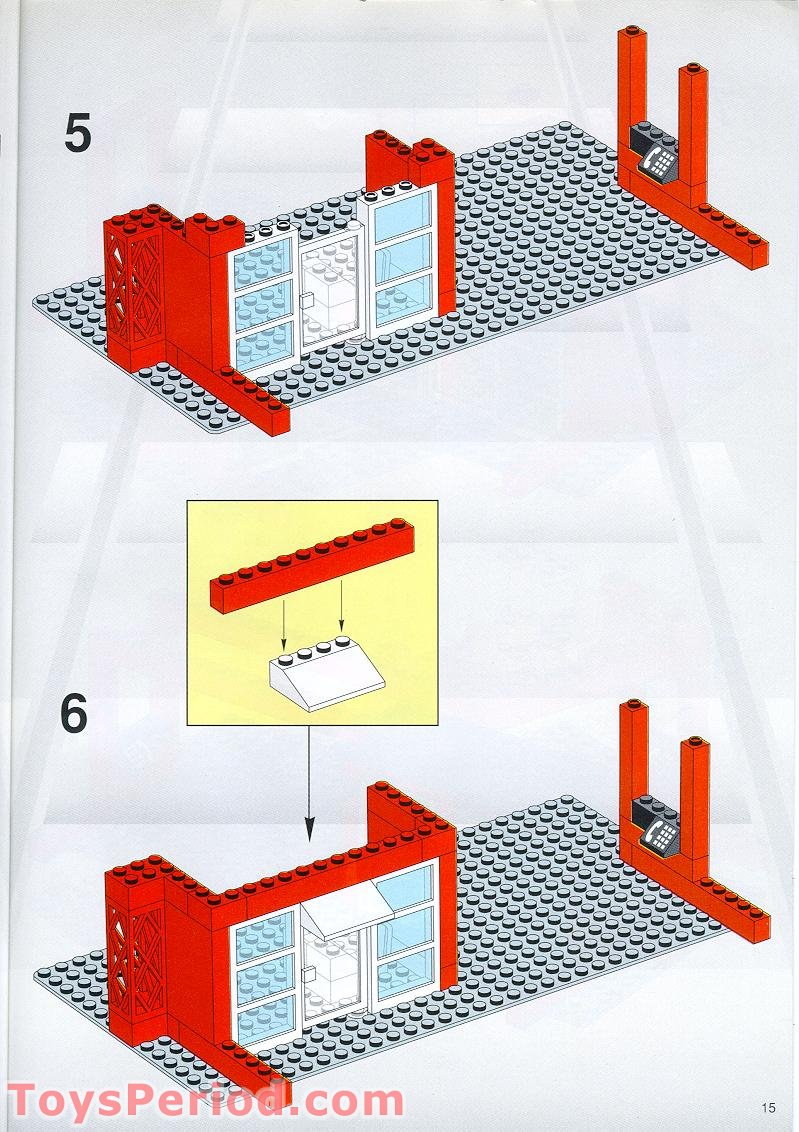 LEGO 4555 Cargo Station Instructions and Parts List