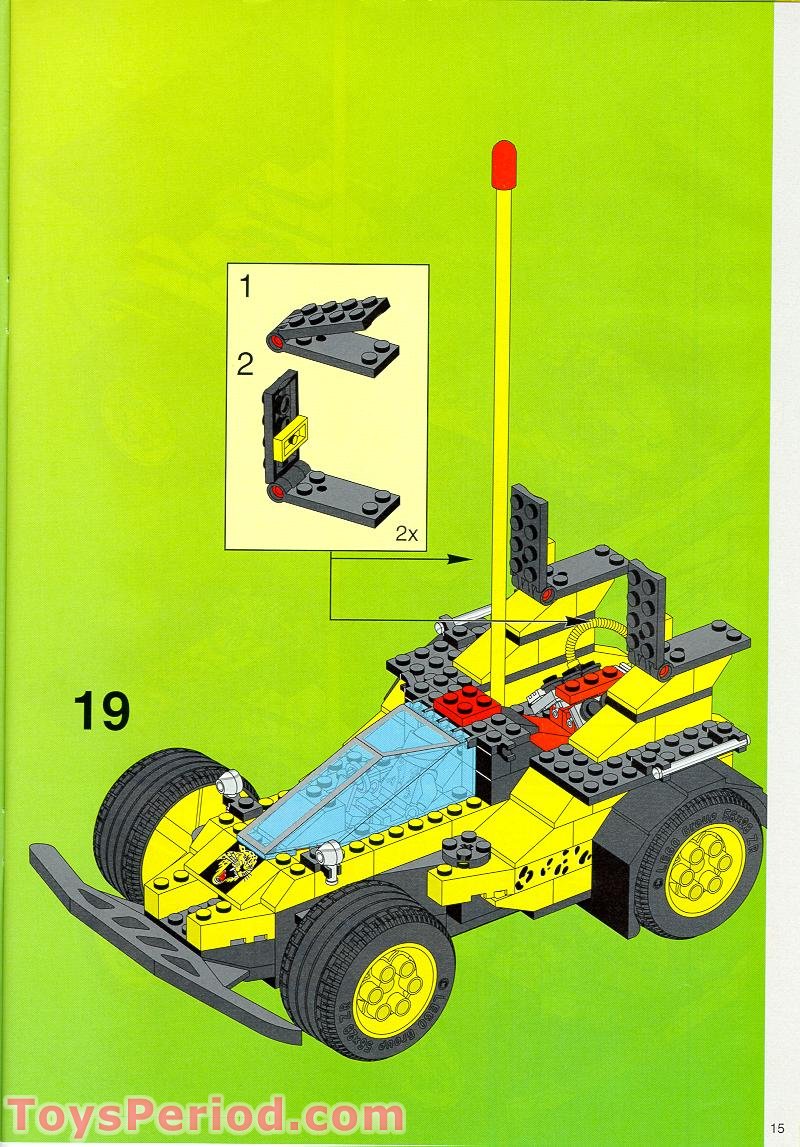 LEGO 5600 Radio Control Racer Instructions and Parts List
