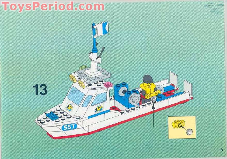 LEGO 6557 Treasure Hunters Instructions and Parts List