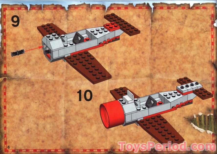 LEGO 7420 Thunder Blazer Instructions and Parts List