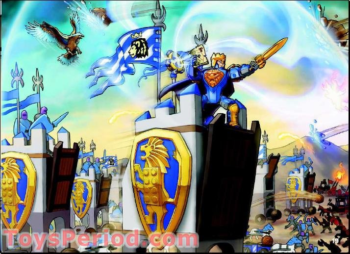 LEGO 8796 King Mathias (Series 2) Instructions and Parts List