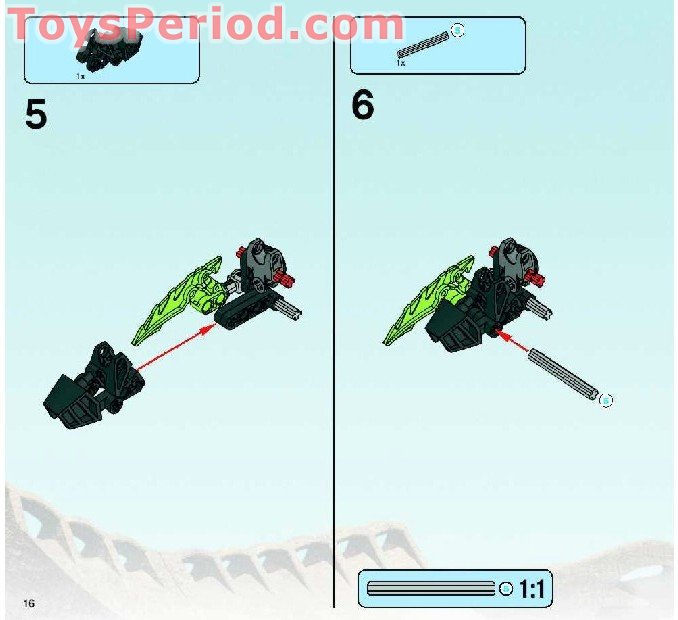 LEGO 8991 Tuma Instructions and Parts List