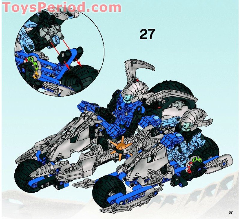 LEGO 8993 Kaxium V3 Instructions and Parts List
