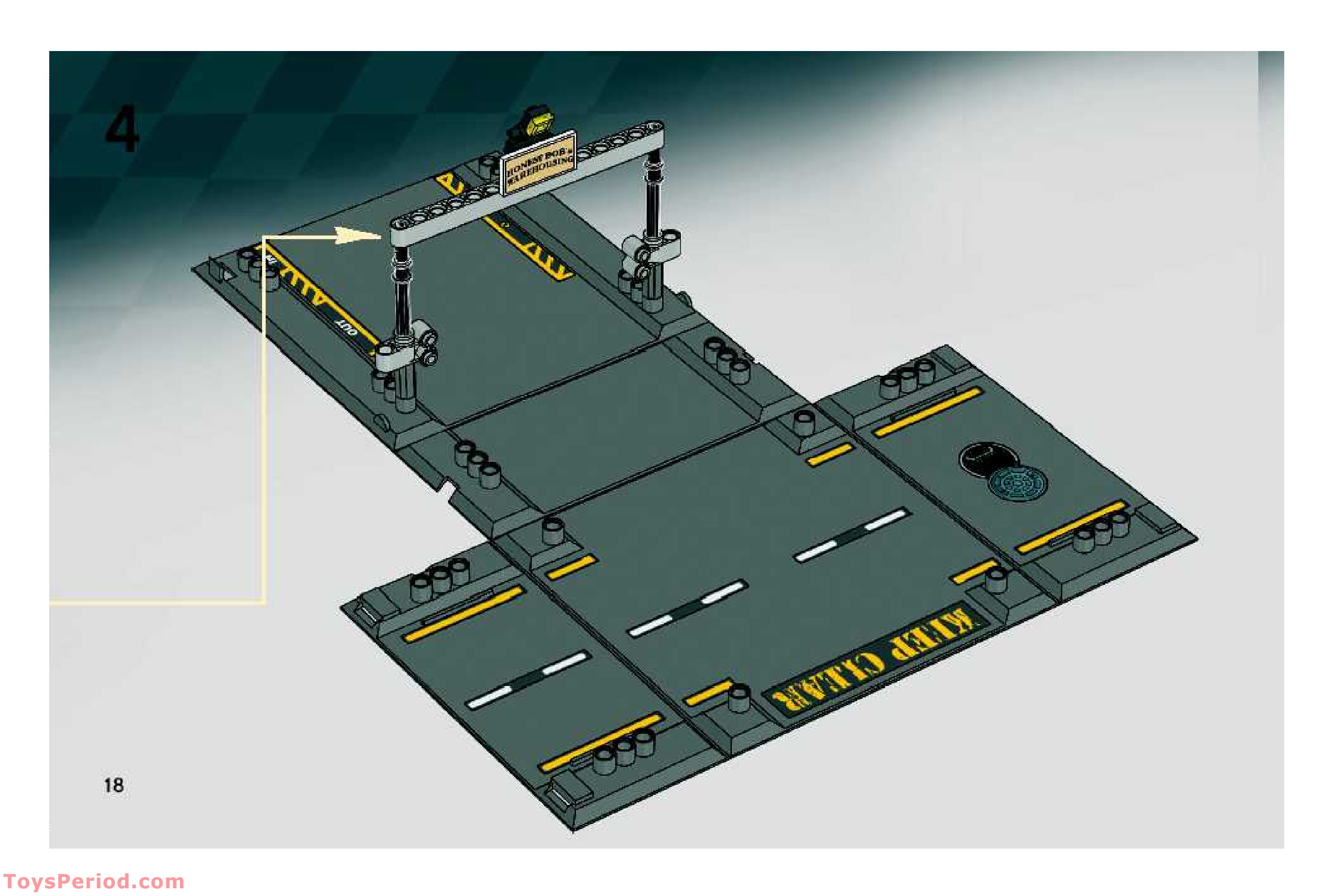 LEGO 8199 Security Smash Instructions and Parts List