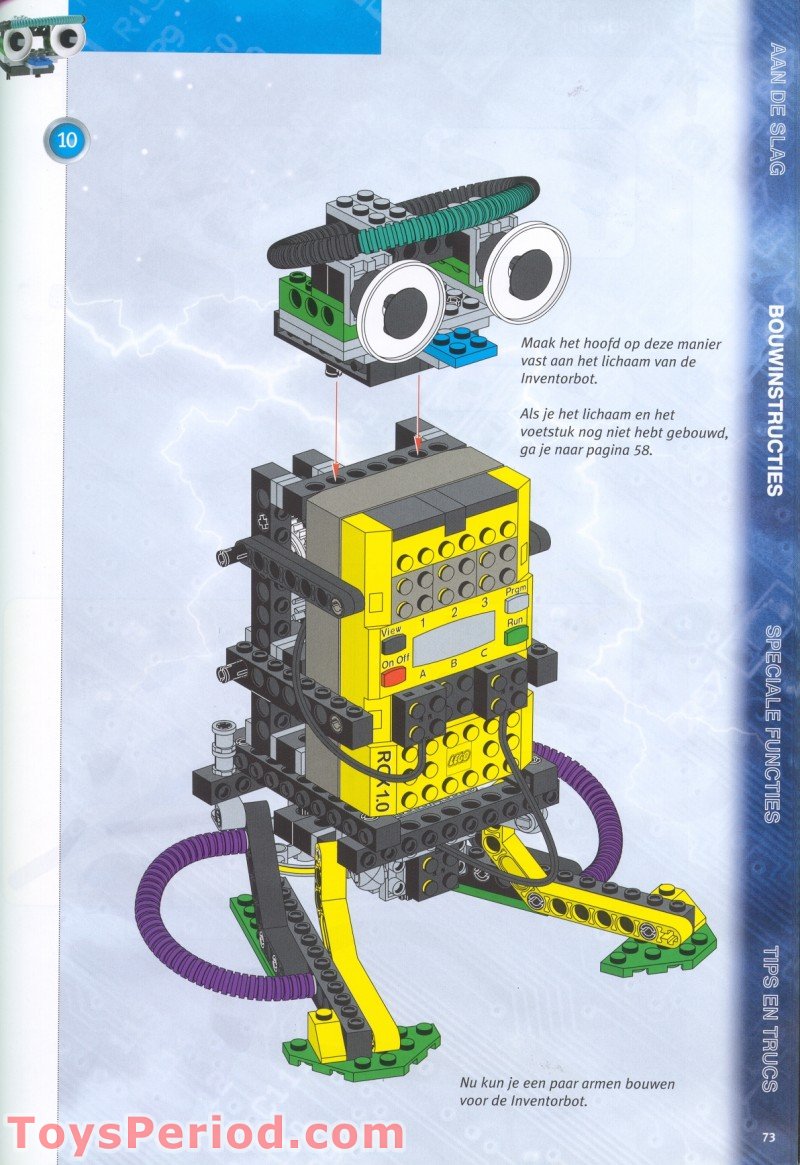 LEGO 9747 Robotics Invention System, Version 1.5 Instructions and Parts ...