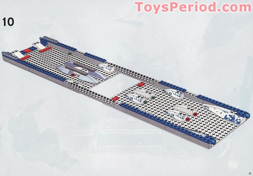 LEGO 3538 Snowboard Boarder Cross Race Instructions and Parts List