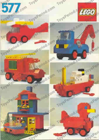 LEGO 577 Basic Building Set Parts List
