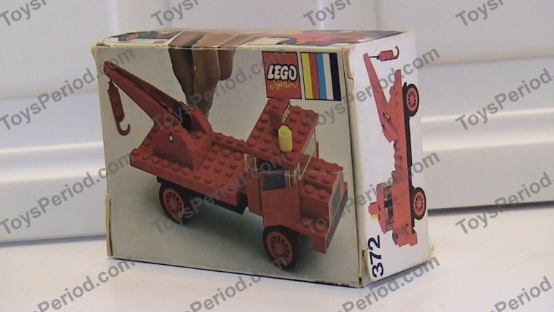 LEGO 372-2 Tow Truck Instructions and Parts List