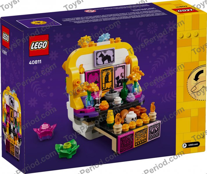 LEGO 40811 Altar of the Dead Set Parts List