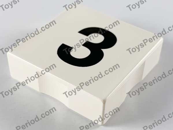 LEGO Sets with Part 6309pb003 Duplo Tile 2 x 2 with Number 3 Pattern