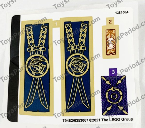 LEGO Sets with Part 71735stk01 Sticker Sheet for Set 71735 - (79482/ ...