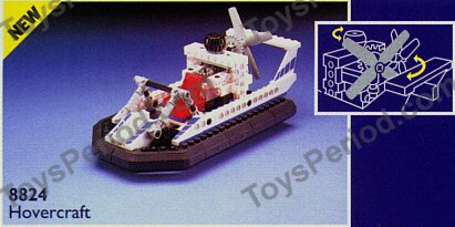 LEGO 8824 Hovercraft Instructions and Parts List