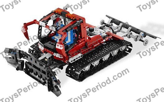 LEGO 8263 Snow Groomer Set Parts List