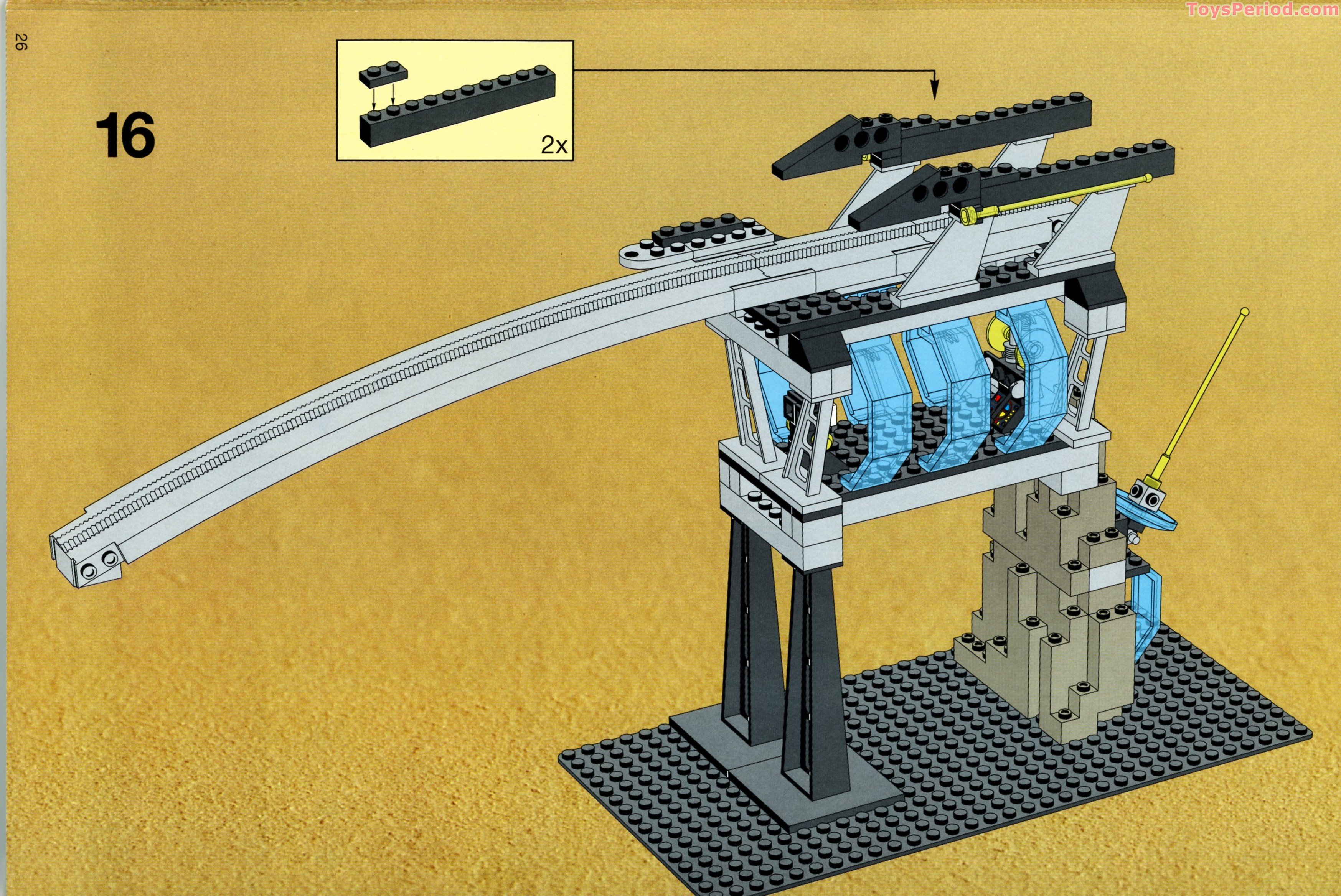 LEGO 6991 Monorail Transport Base Instructions and Parts List