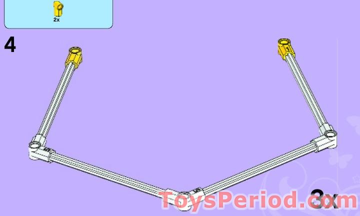 LEGO 3185 Summer Riding Camp Instructions and Parts List