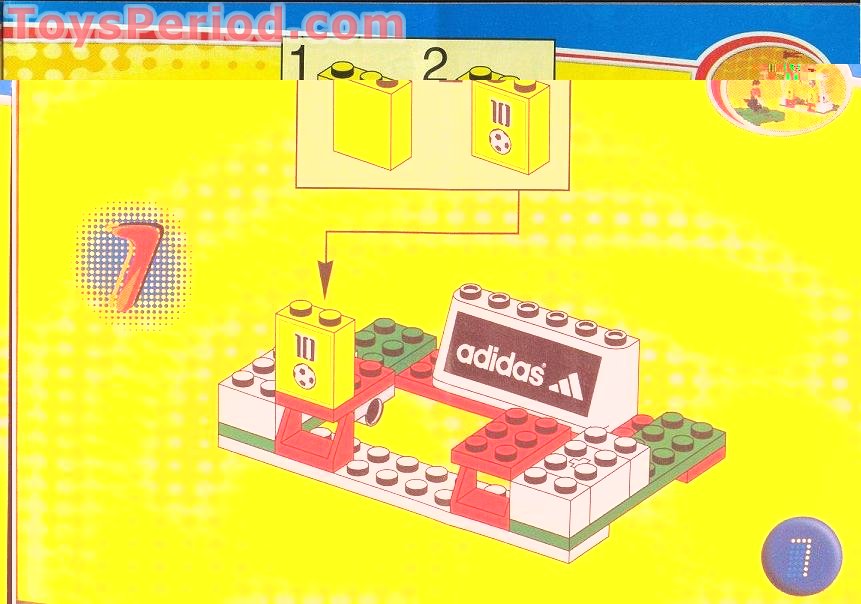 LEGO 3424 Target Practice Instructions and Parts List