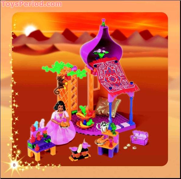 LEGO 5857 Safran's Amazing Bazaar Instructions and Parts List