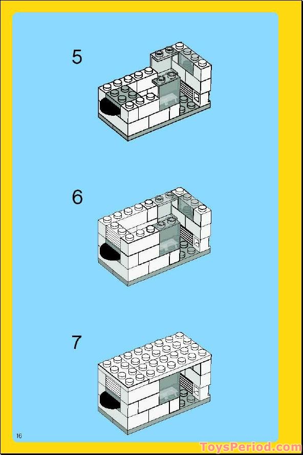 LEGO 5483 Ready, Steady, Build and Race Instructions and Parts List