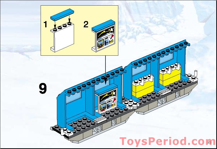 LEGO 6520 Mobile Outpost Instructions and Parts List