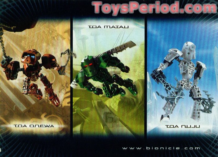 LEGO 8617-1 Vahki Zadakh Instructions and Parts List