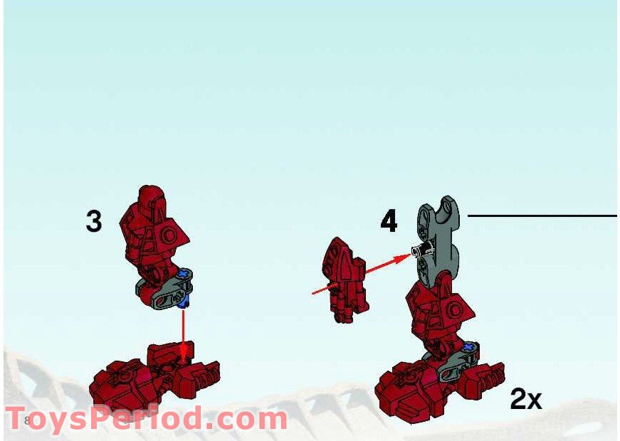 LEGO 8979 Malum Instructions and Parts List