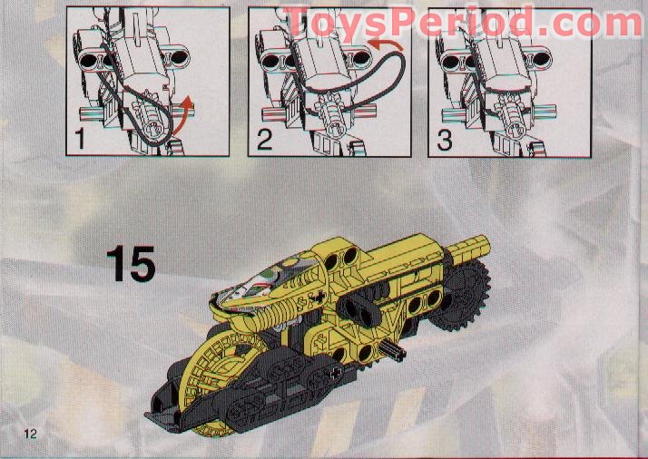 LEGO 8514 Power Instructions and Parts List