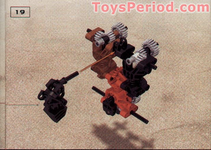 LEGO 8531-1 Pohatu Instructions and Parts List