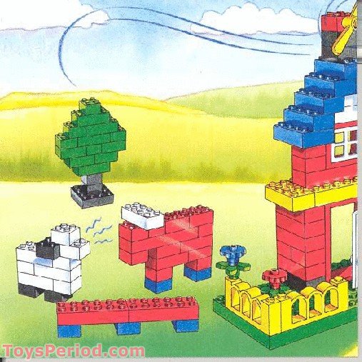 LEGO 2229 Bucketful of Fun Instructions and Parts List