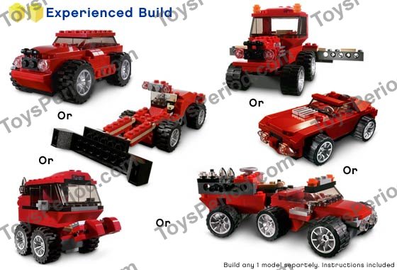 LEGO 4883 Gear Grinders Instructions and Parts List