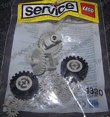 LEGO 1320 Differential and Bevel Gears Set Parts List