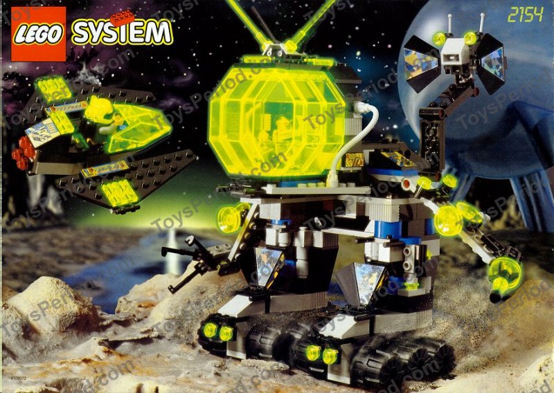 LEGO 2154 Robo Master Instructions and Parts List