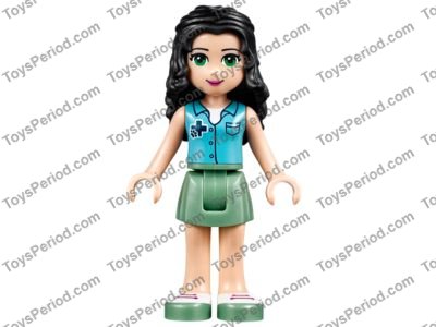 LEGO 41086 Vet Ambulance Set Parts List